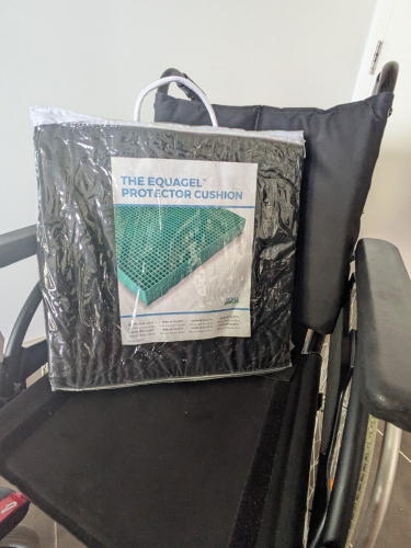 Breezy Wheelchair and Equagel Cushion - Wheelchairs, walkers & mobility ...